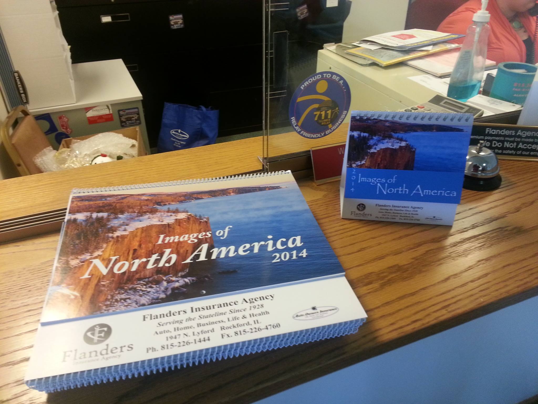 Free Wall or Desk Calendar! | Flanders Insurance